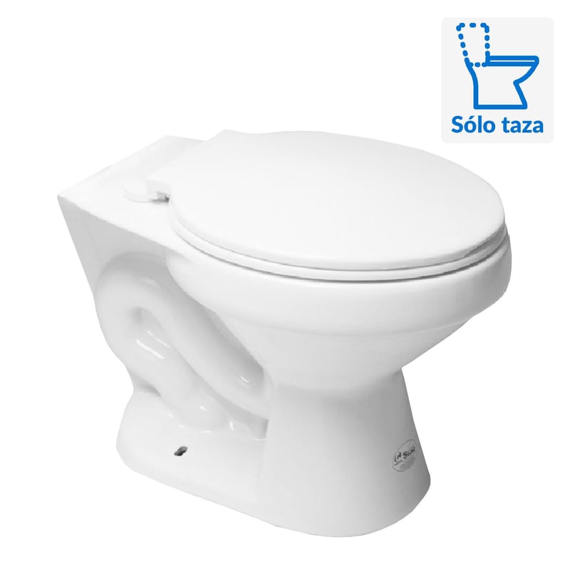 Sanitario Two piece a Piso 30,5 cm 6 Litros Verona Premium Blanco ...