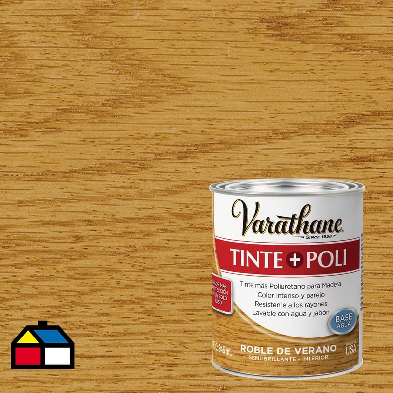 Tinte Poliuretano Semibrillante 0.25 galón(es) Roble de Verano ...