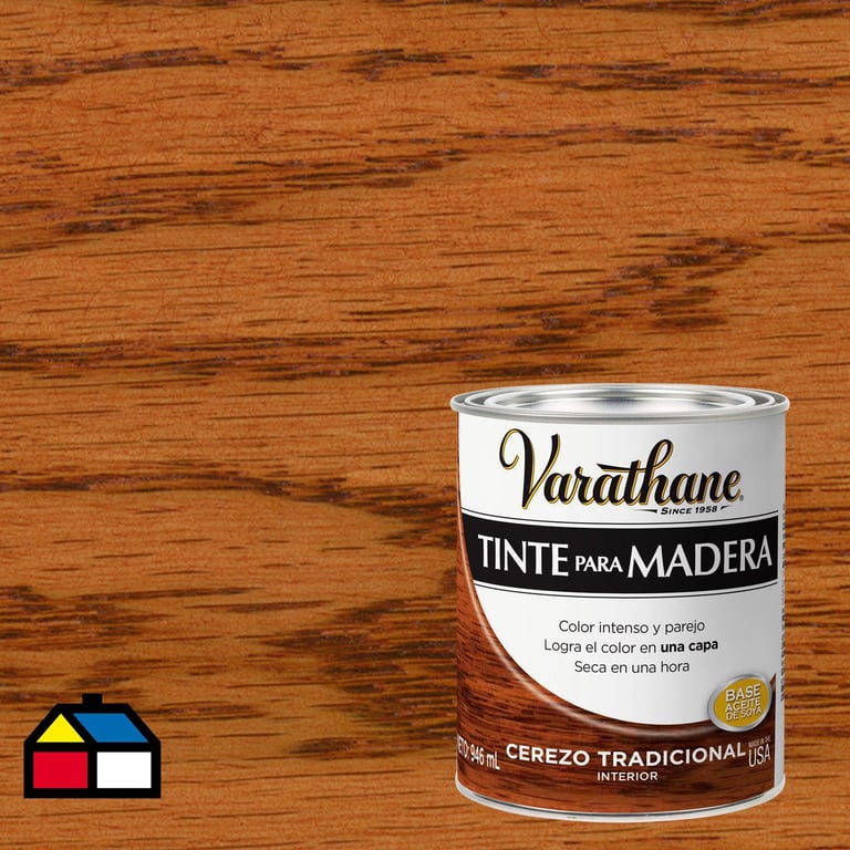 Tinte Varathane Mate 0.25 galón(es) Cerezo Tradicional | Sodimac ...