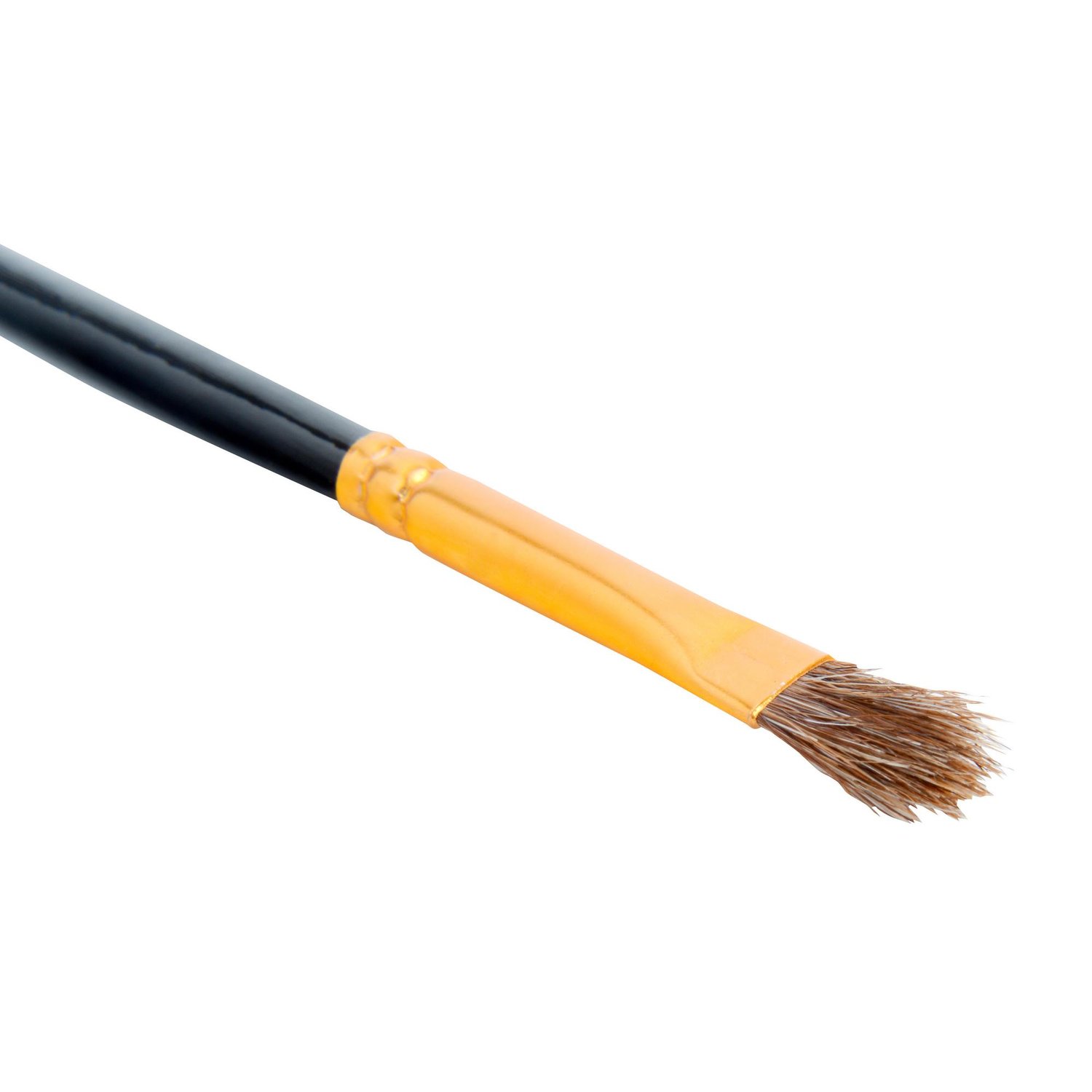 Pincel plano nº6 Cerda Gris y Mango Negro | Sodimac - Falabella