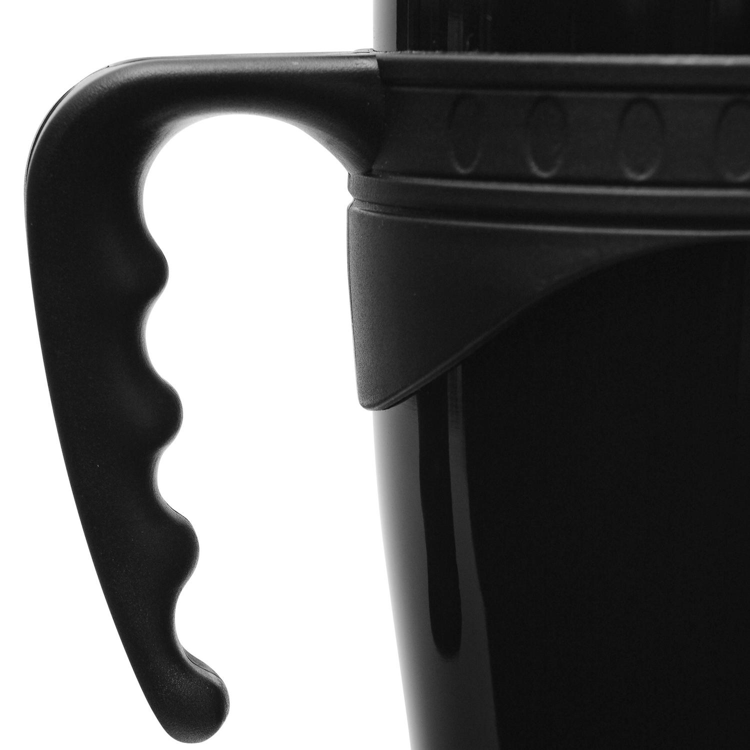 Mug Térmico 400 ml Acero Inoxidable Negro | Sodimac - Falabella