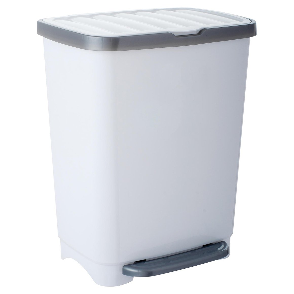 Basurero 25 Litros Plástico Blanco | Sodimac - Falabella