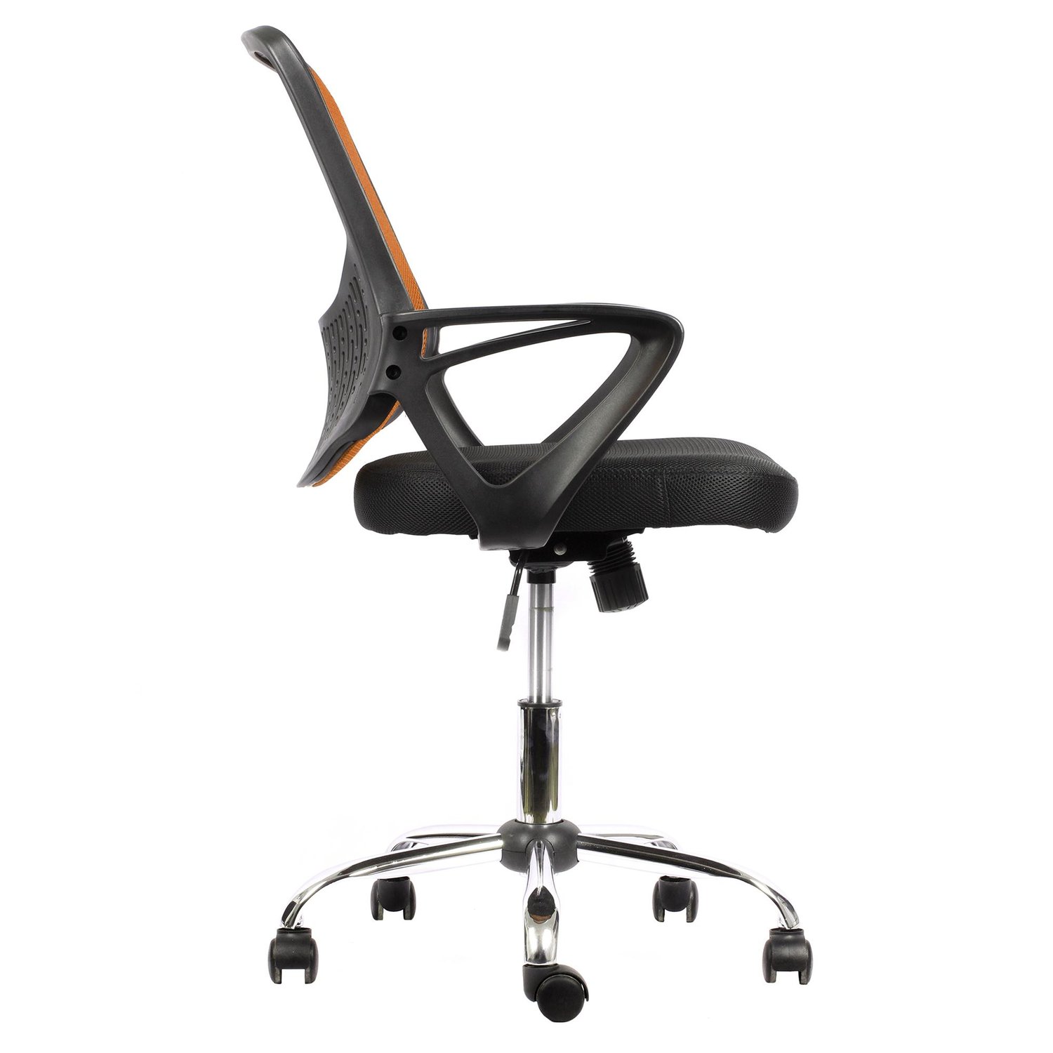 Silla Escritorio Mari Negro/Naranjo | Sodimac - Falabella