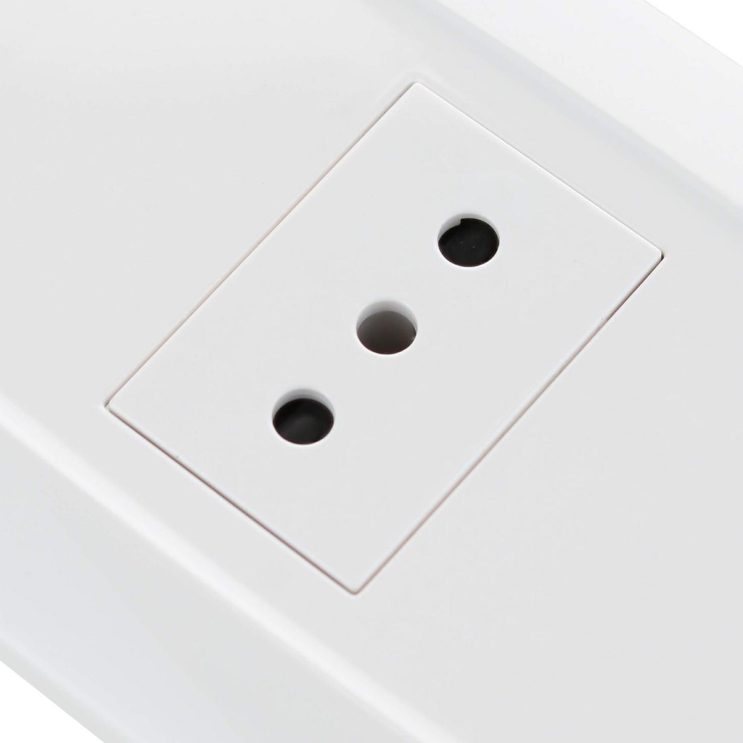 Tomacorriente simple 10 A Blanco | Sodimac - Falabella