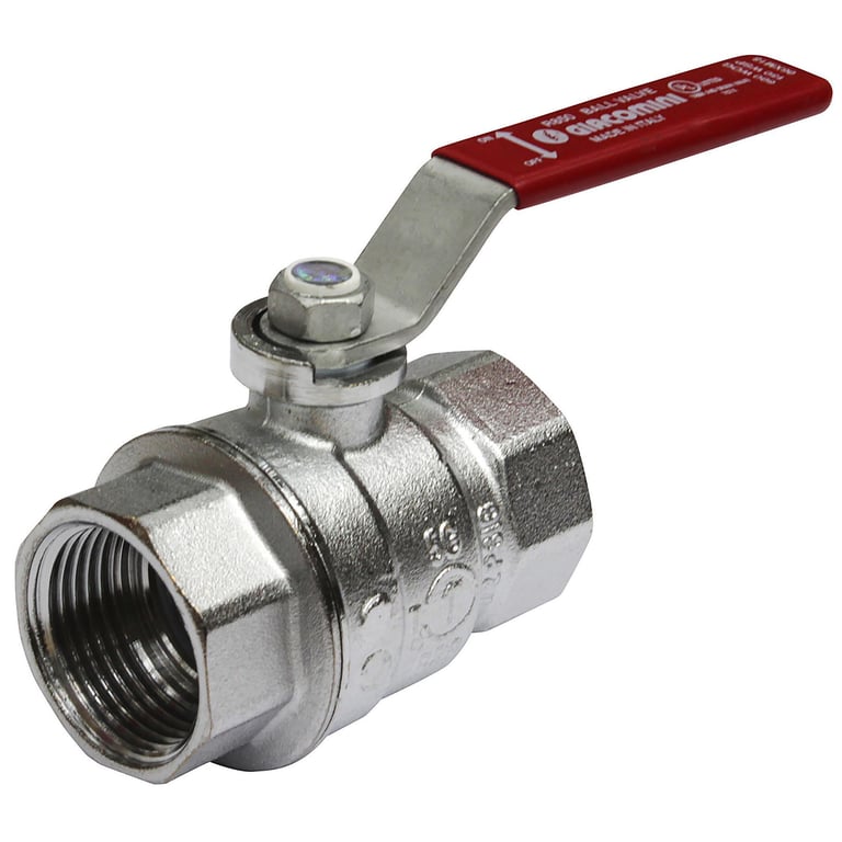 Válvula bola 3/4" HI bronce | Sodimac - Falabella