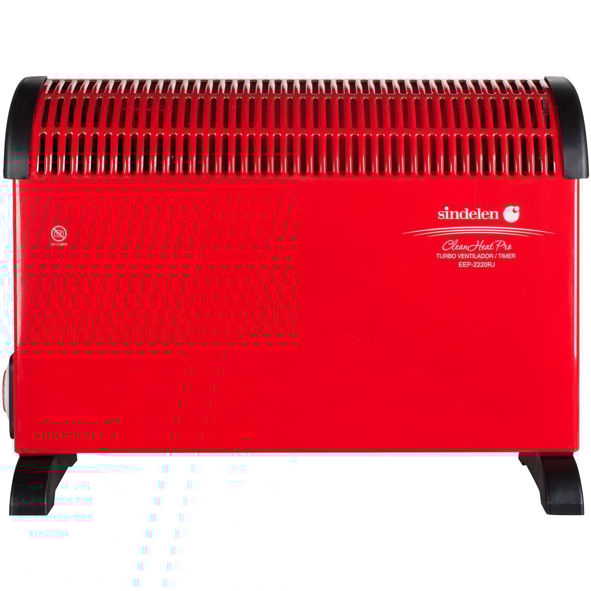 Panel Convector Convección EEP-2220RJ Rojo | Sodimac - Falabella