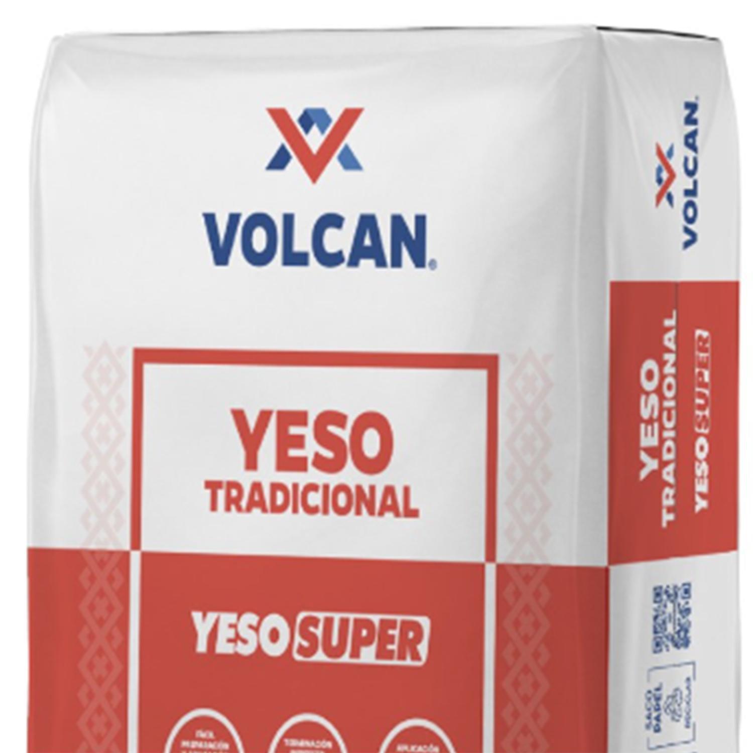 Yeso Súper Volcán saco 25 kg | Sodimac Chile