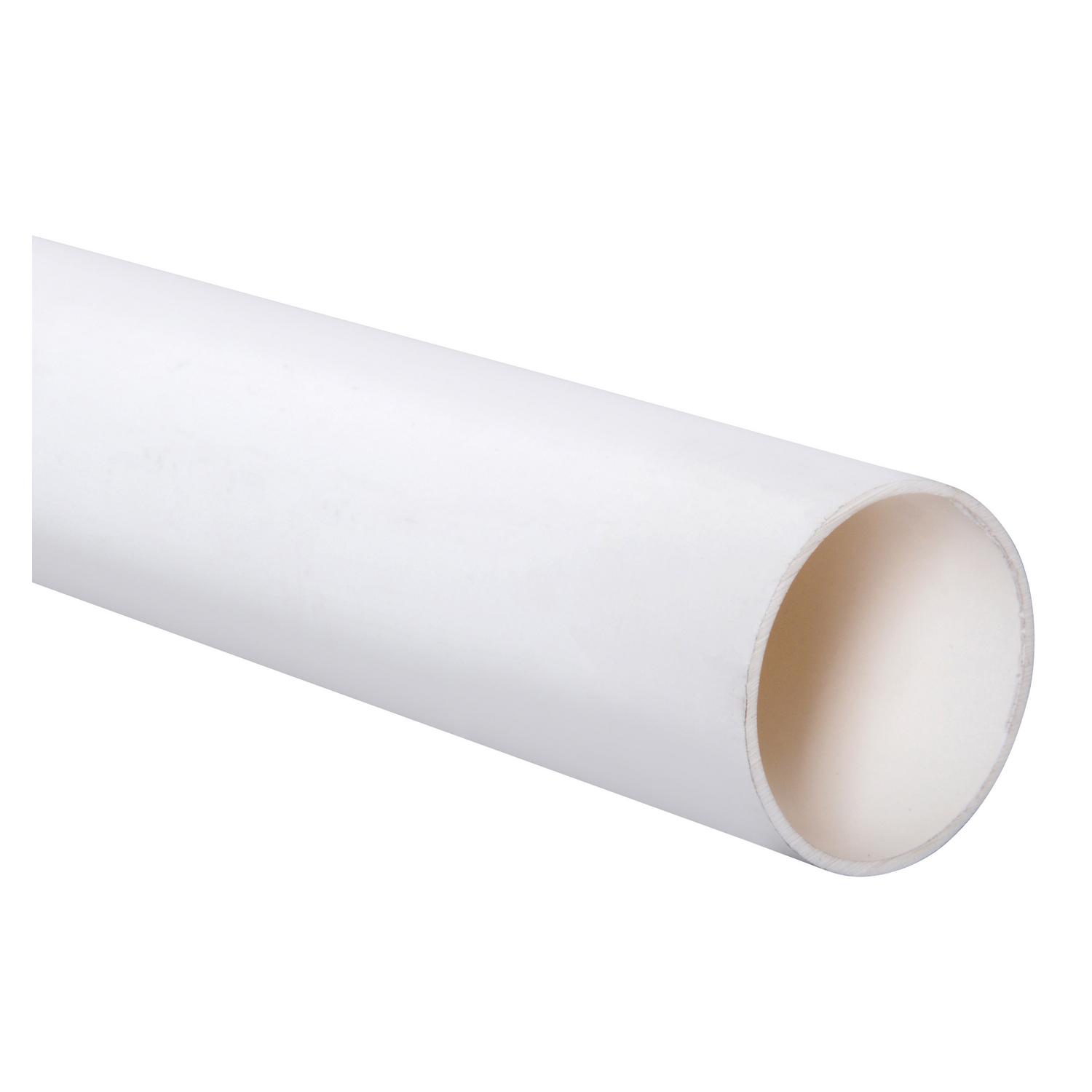 Tubo con Goma Blanco PVC Agua 50 mmx3 m | Sodimac - Falabella