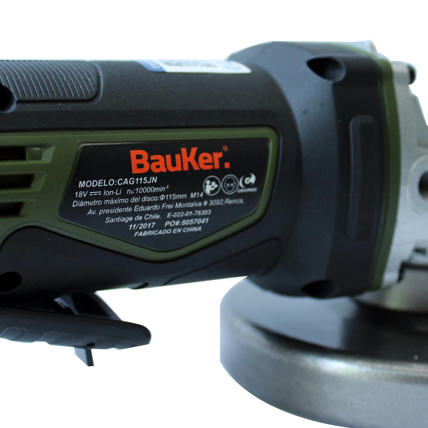 Esmeril angular inalámbrico 4,5" 18V sin batería | Sodimac - Falabella