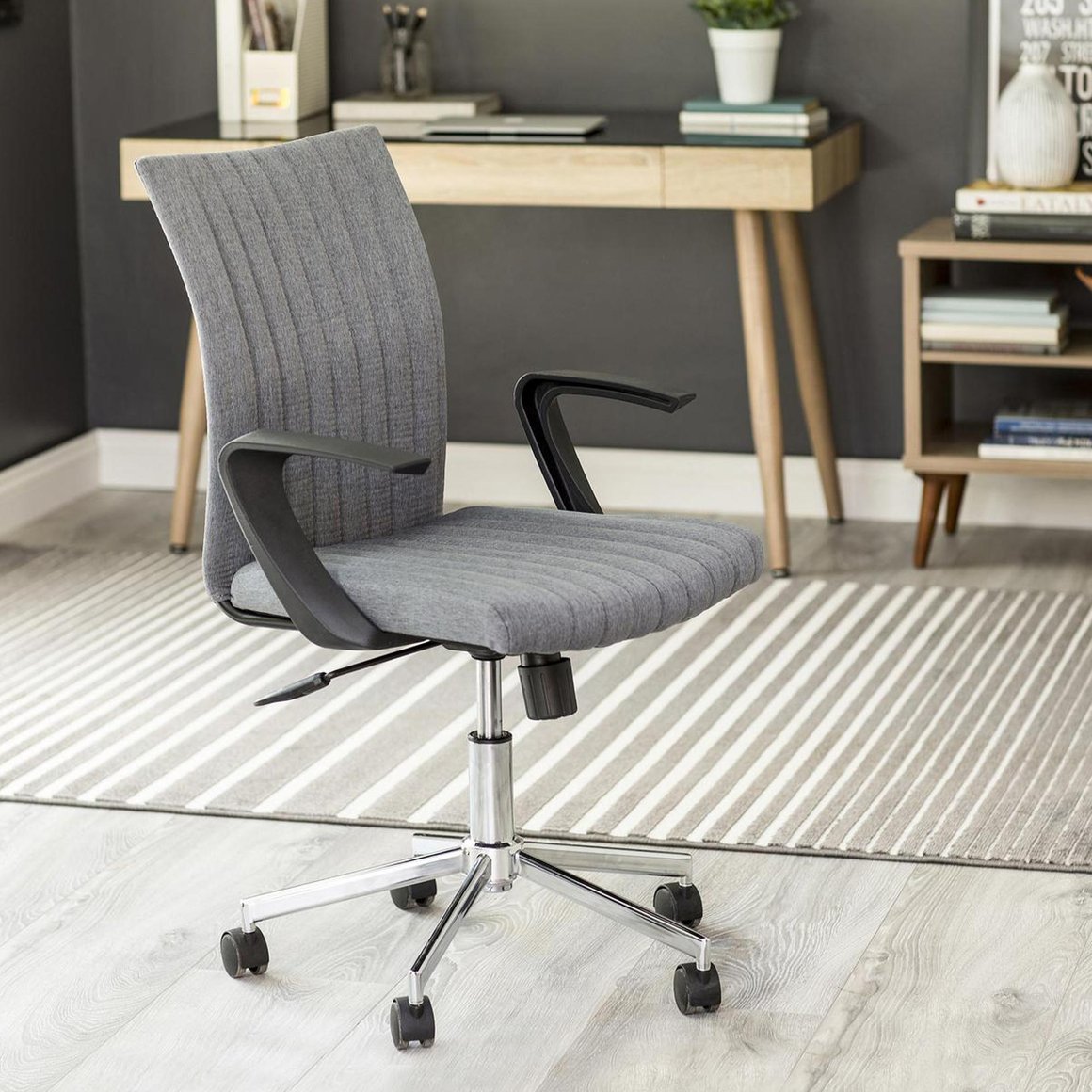 Silla Escritorio Salford Gris | Sodimac - Falabella