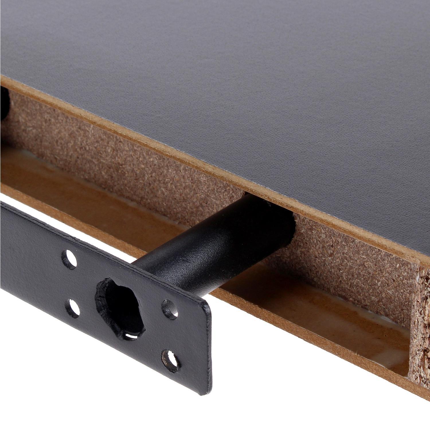 Repisa Melamina 1 Nivel(es) 25x3.8x25 cm Negro | Sodimac - Falabella