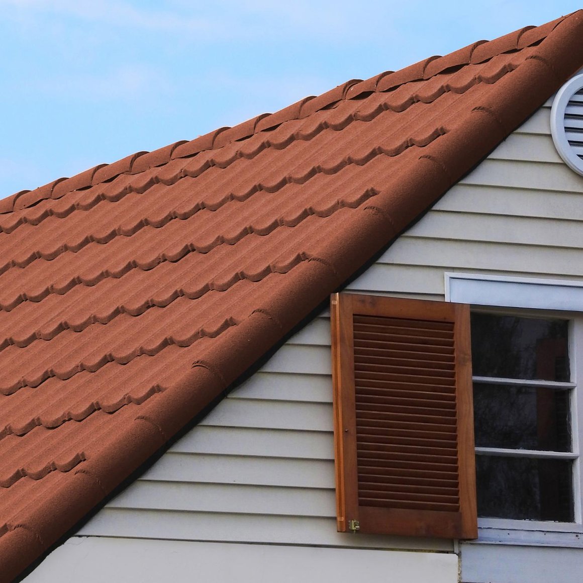 Teja Gravillada Inppatex Base Zinc Aluminio 1.178x0.46 m 0.4 mm Rojo ...