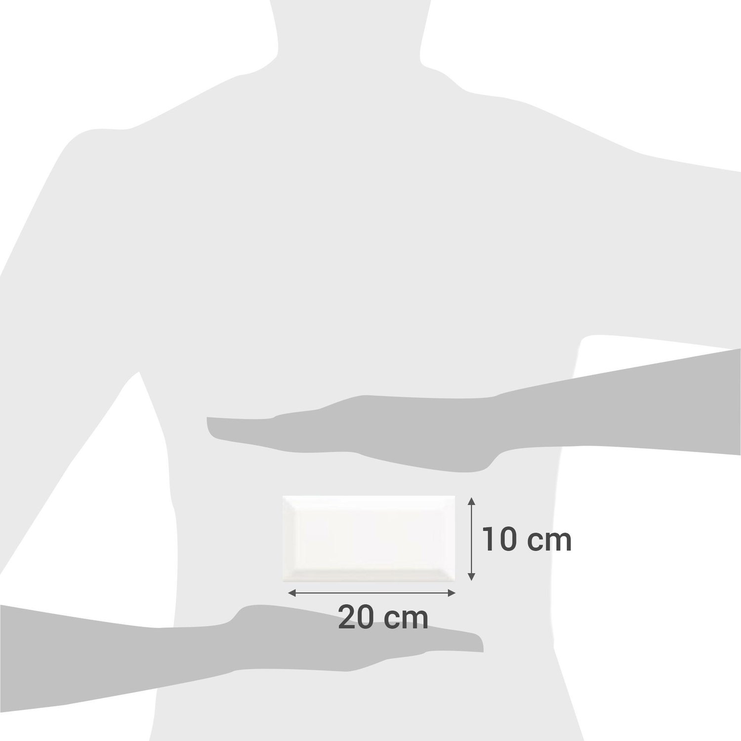 Cerámica 20x10 cm Bissel Blanco. 1 m2 | Sodimac - Falabella