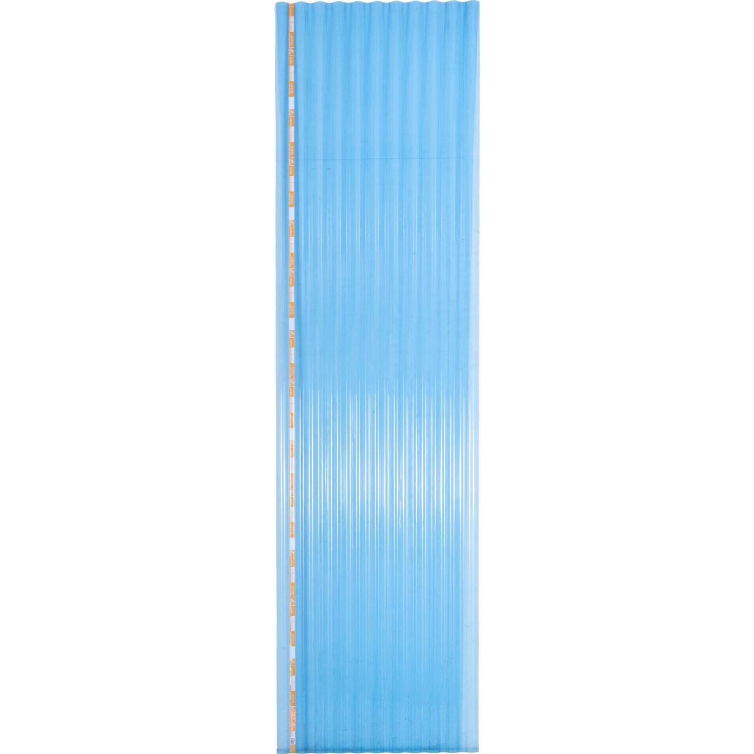 Plancha Policarbonato Ondulada 0.5 mm 81x300 cm Azul | Sodimac - Falabella