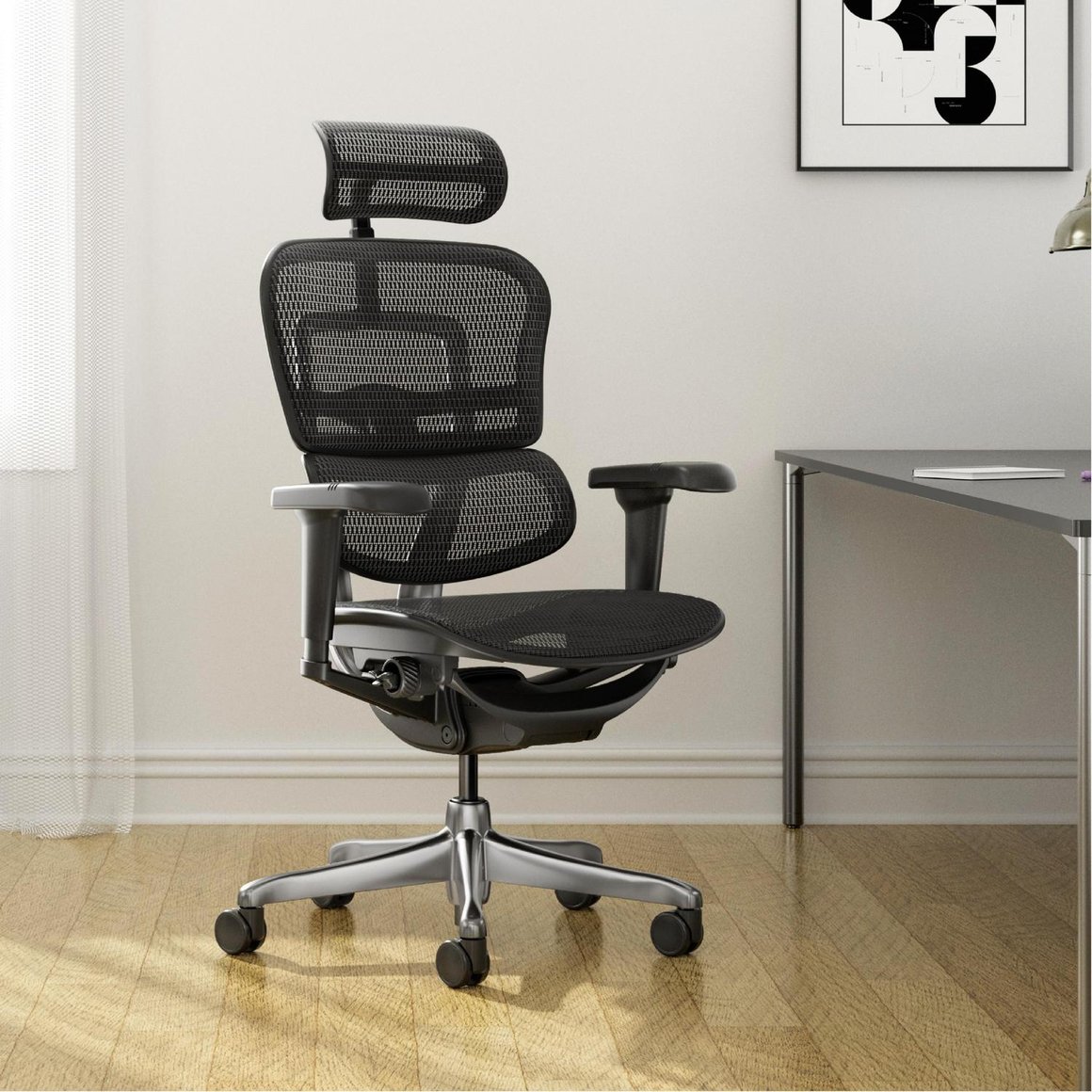 Silla Escritorio Ergohuman Ultra Malla Negro | Sodimac - Falabella