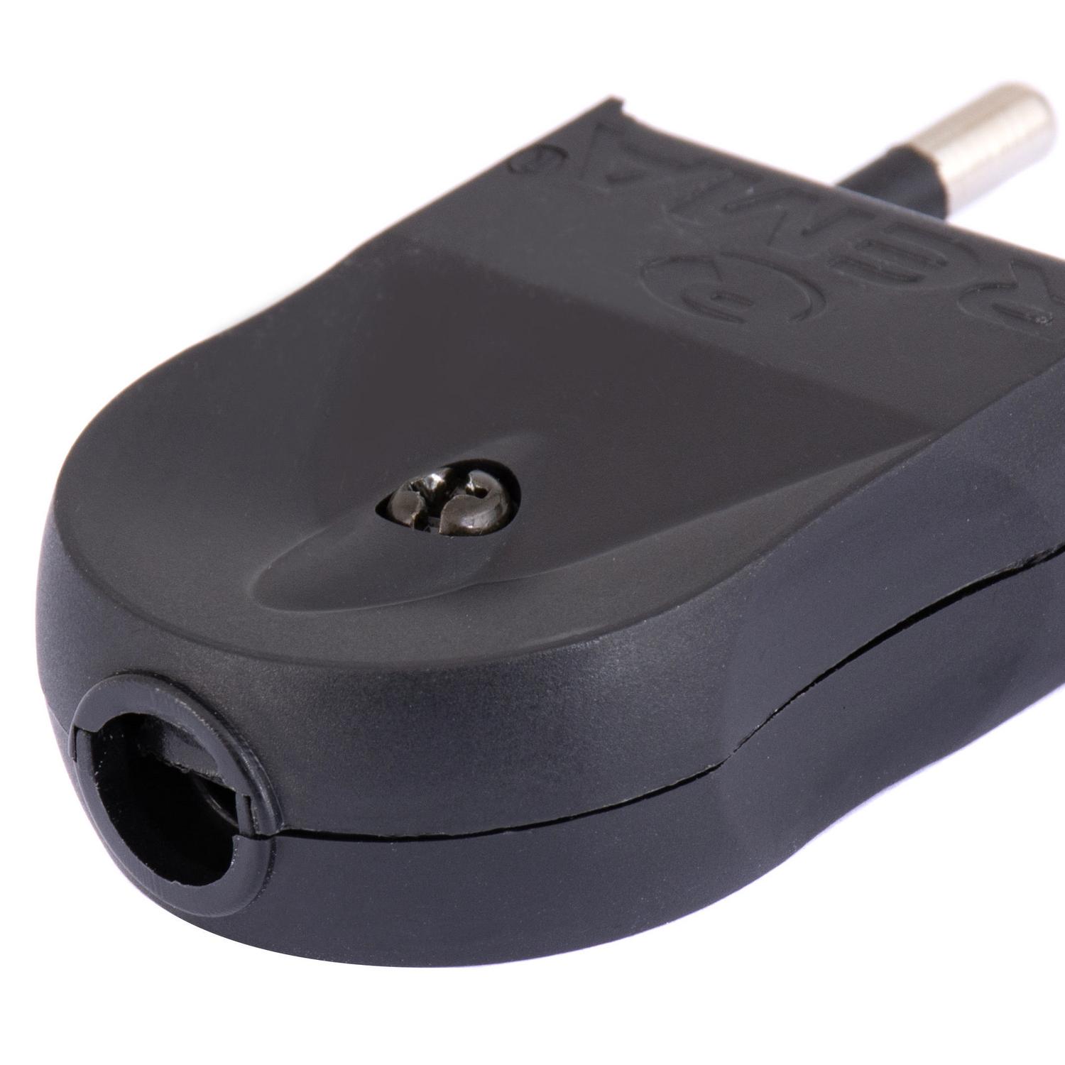 Enchufe macho volante 2p 10 A Negro | Sodimac - Falabella