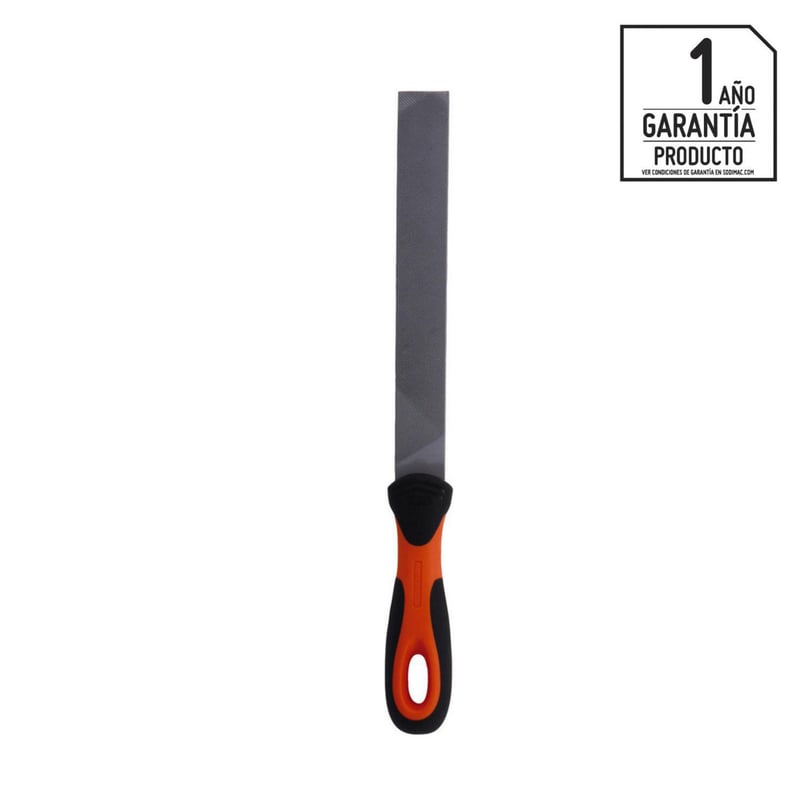 Lima plana paralela con mango 8" picado entrefino | Sodimac - Falabella