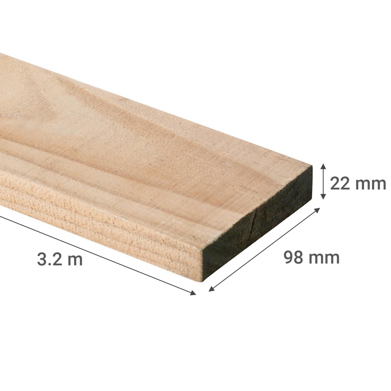 Pino Dimensionado Verde 1x4 3,2 m | Sodimac - Falabella