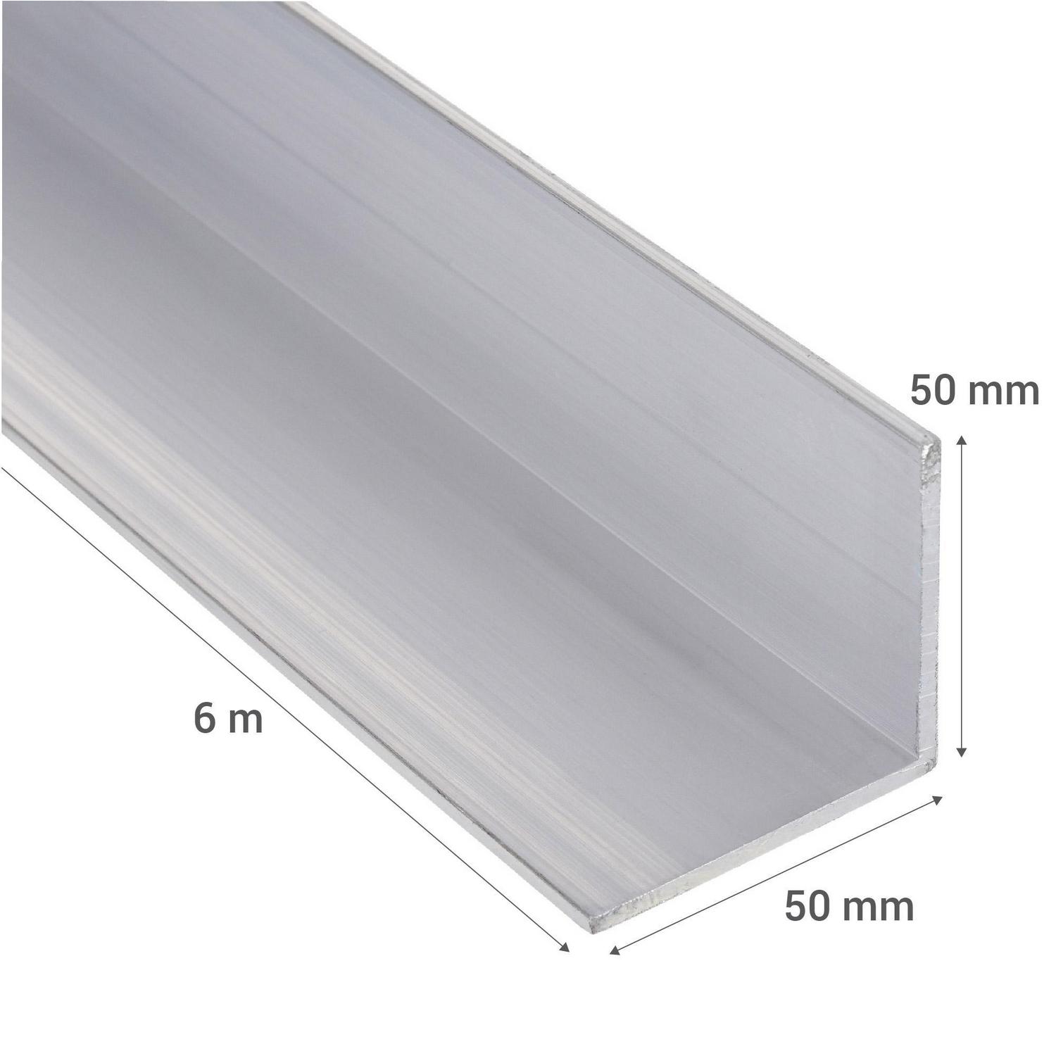 Ángulo Gris Aluminio 50x50x3 mm 6 m | Sodimac - Falabella