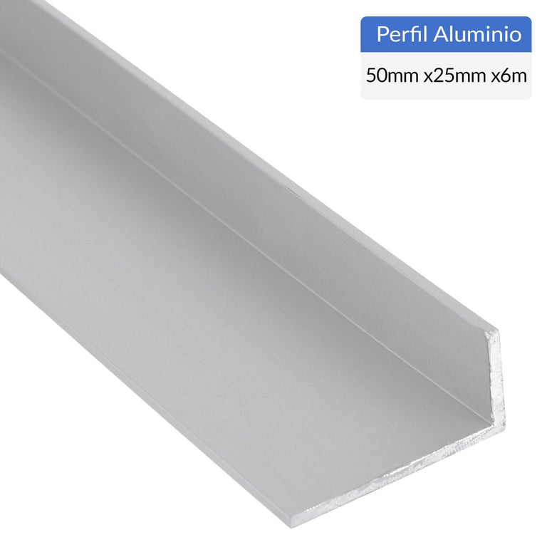 Ángulo Gris Aluminio 50x3 mm 3 m | Sodimac - Falabella