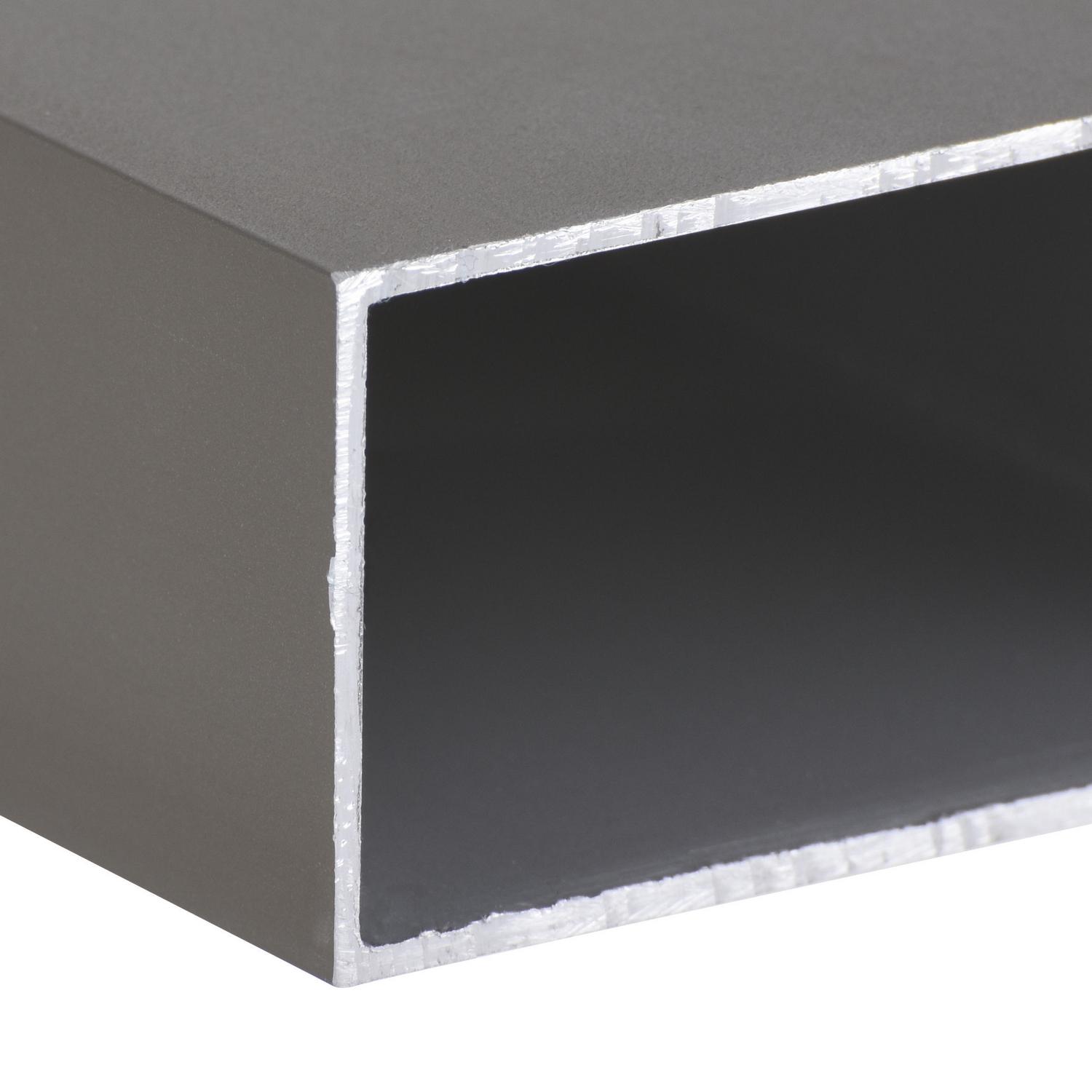 Perfil Tubular Gris Aluminio 40x80x1 mm 3 m | Sodimac - Falabella