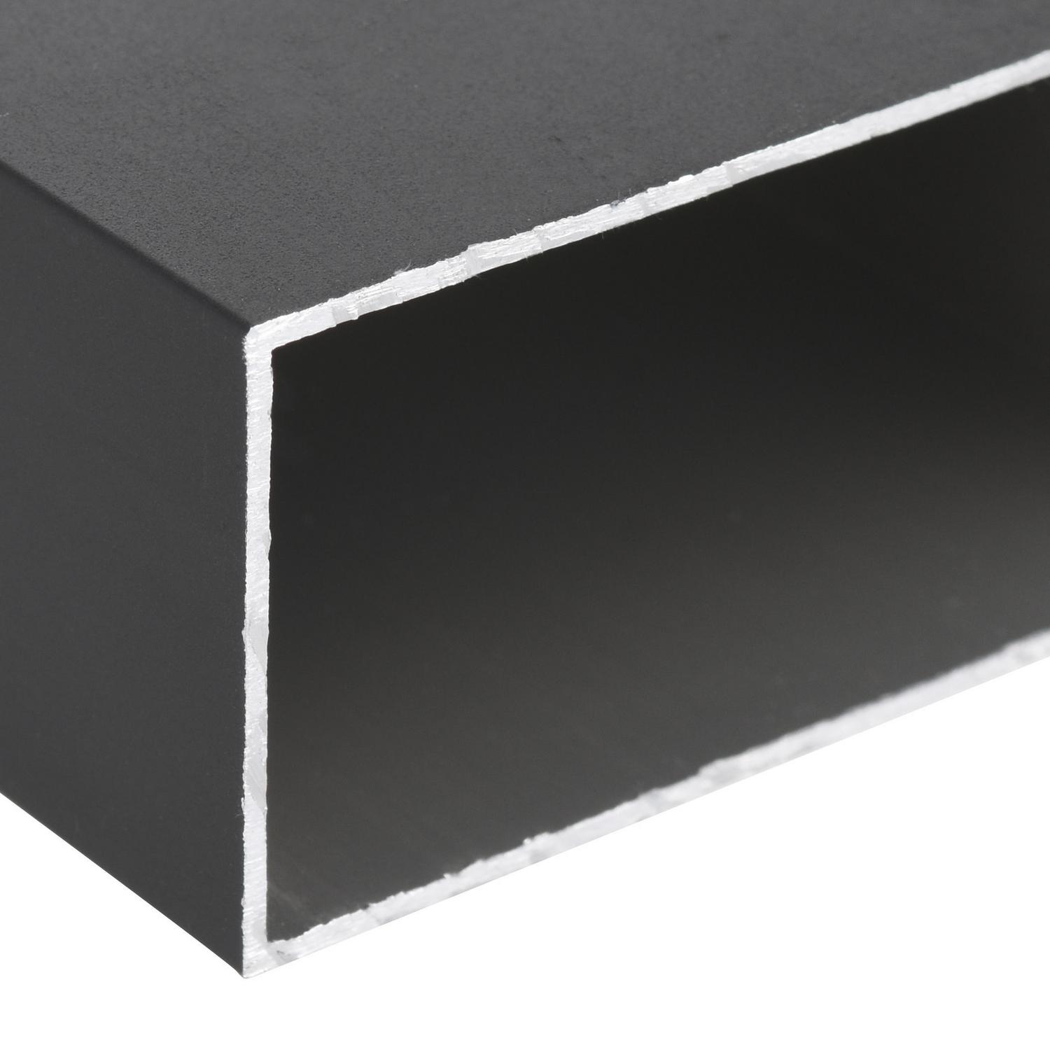 Perfil Tubular Negro Aluminio 60x30x1,2 mm 3 m | Sodimac - Falabella