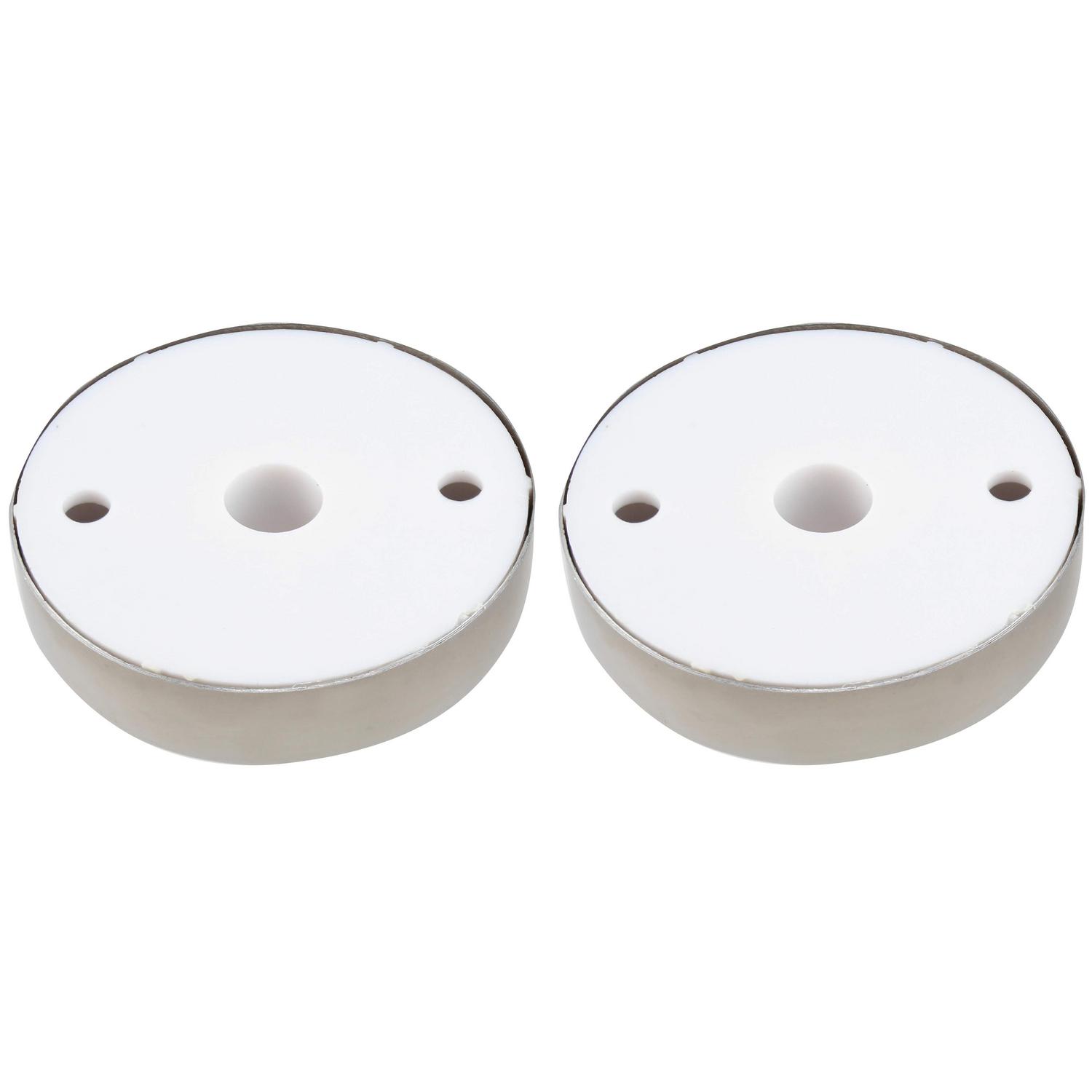 Flanche con tapa inoxidable plástico 2 unidades | Sodimac - Falabella