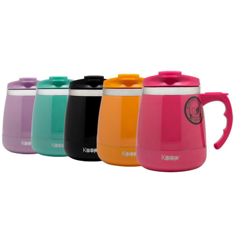 Mug Térmico 400 ml Acero Inoxidable Colores | Sodimac - Falabella