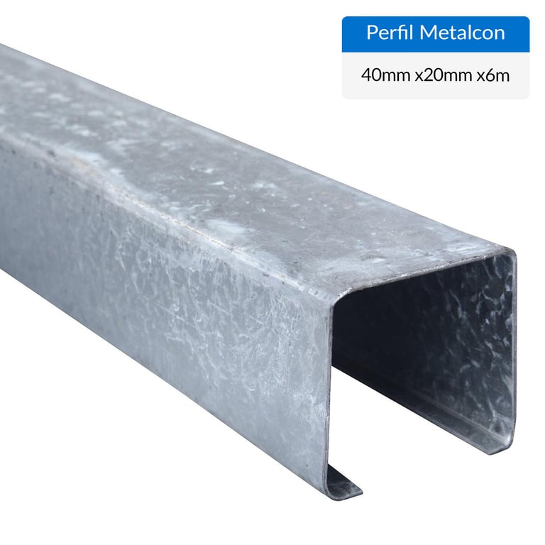 Perfil C Metalcon Estructural Metal 40x20x0.85 mm 6 m | Sodimac - Falabella