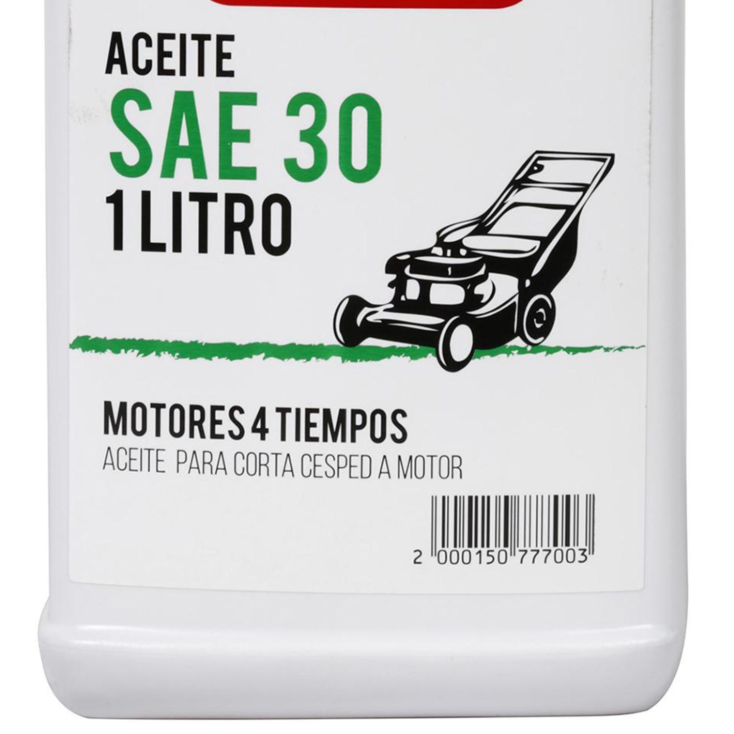 Aceite motor 4 tiempos - SAE30 - 1L | Sodimac - Falabella
