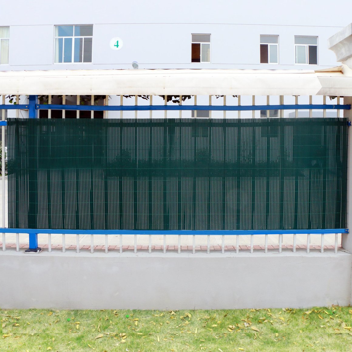 Cerco Enrollable PVC 3x1 metros Verde | Sodimac - Falabella