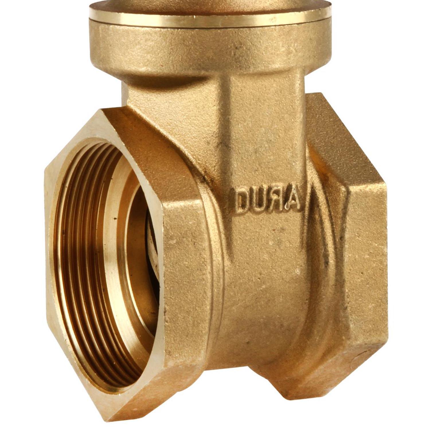 Válvula compuerta 3/4" HI bronce | Sodimac - Falabella