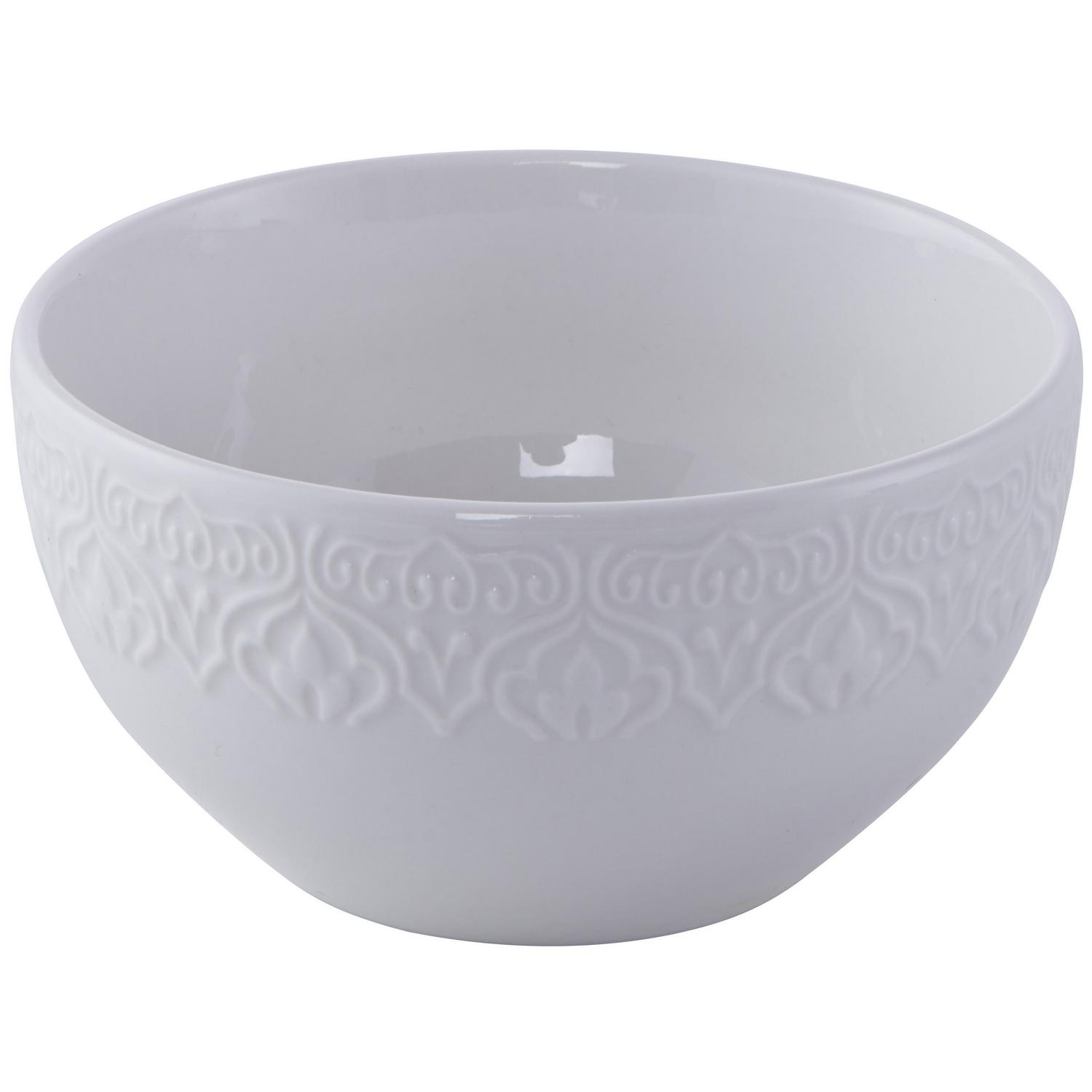 Juego de Loza 16 Piezas Porcelana Textura Blanco | Sodimac - Falabella