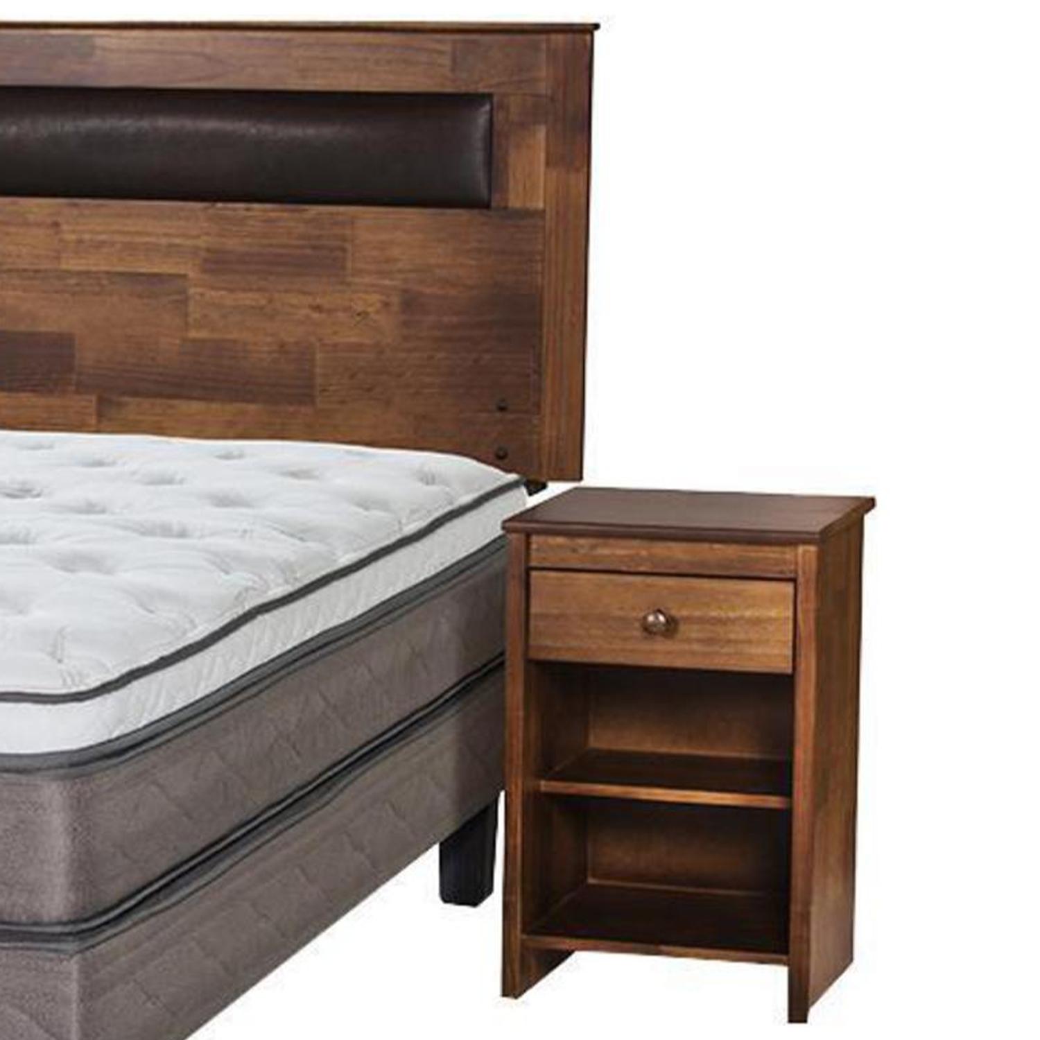 Cama Europea New Style 6 King Nogal | Sodimac - Falabella