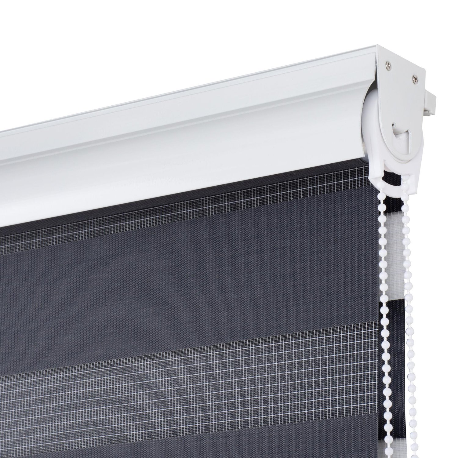 Cortina roller dúo gris oscuro | Sodimac - Falabella