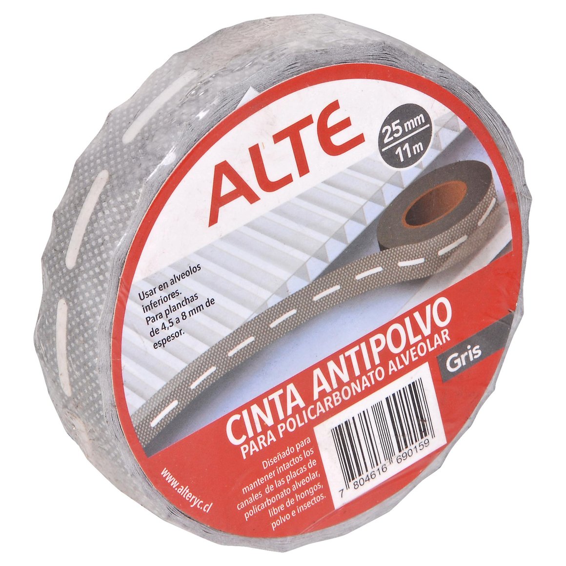 25mm x 11 m Cinta Antipolvo para Sellar Policarbonato | Sodimac - Falabella