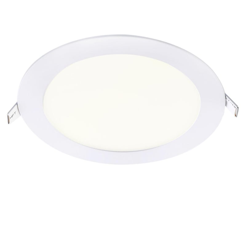 Panel led empotrado circular 12w luz cálida | Sodimac - Falabella