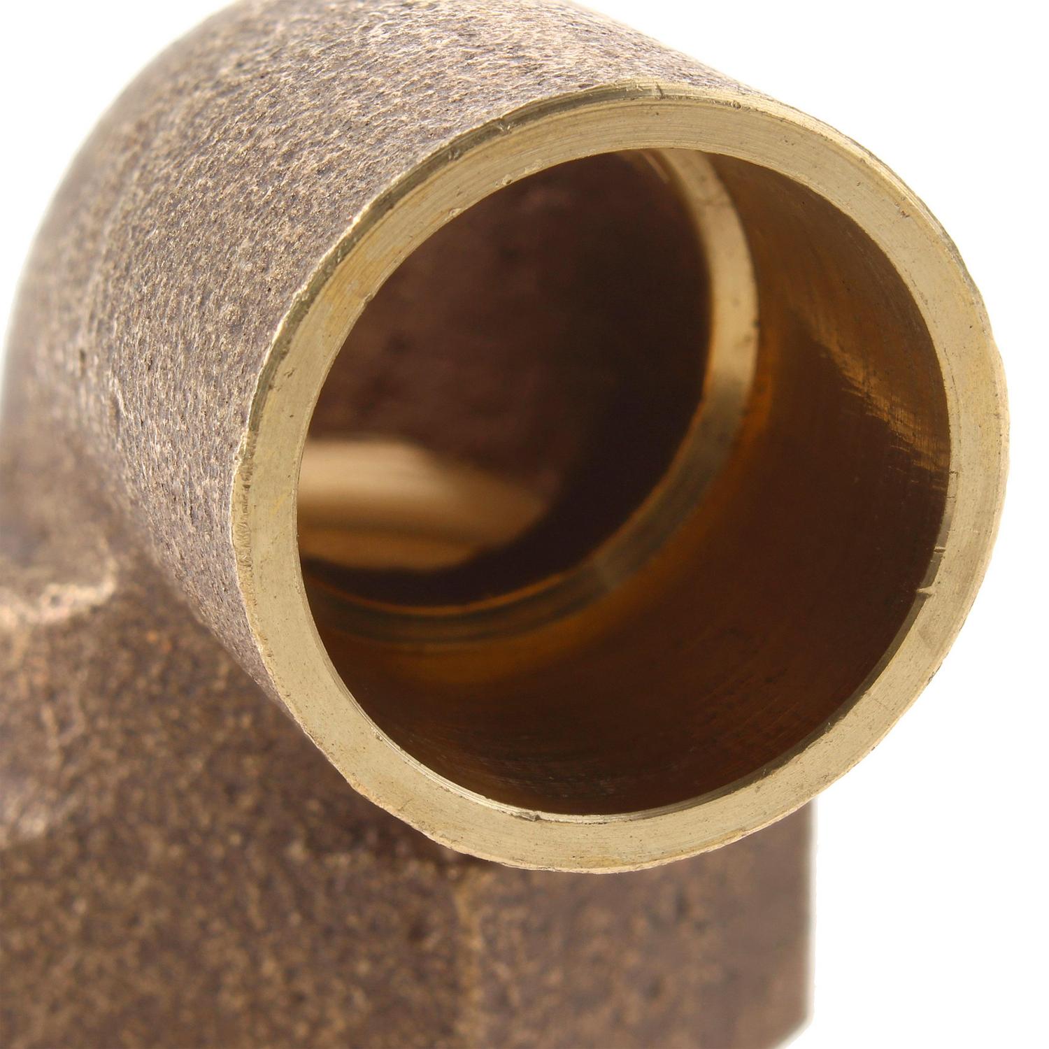 Codo Bronce SO/HI 1/2" 1u | Sodimac - Falabella