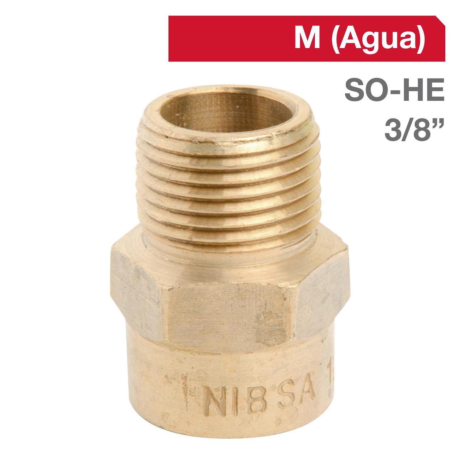 Terminal Bronce SO/HE 3/8" 1u | Sodimac - Falabella