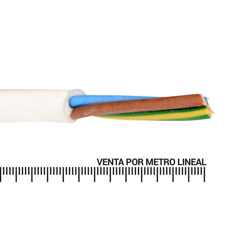Cordón 3x1 mm2 Metro Lineal Blanco | Sodimac - Falabella
