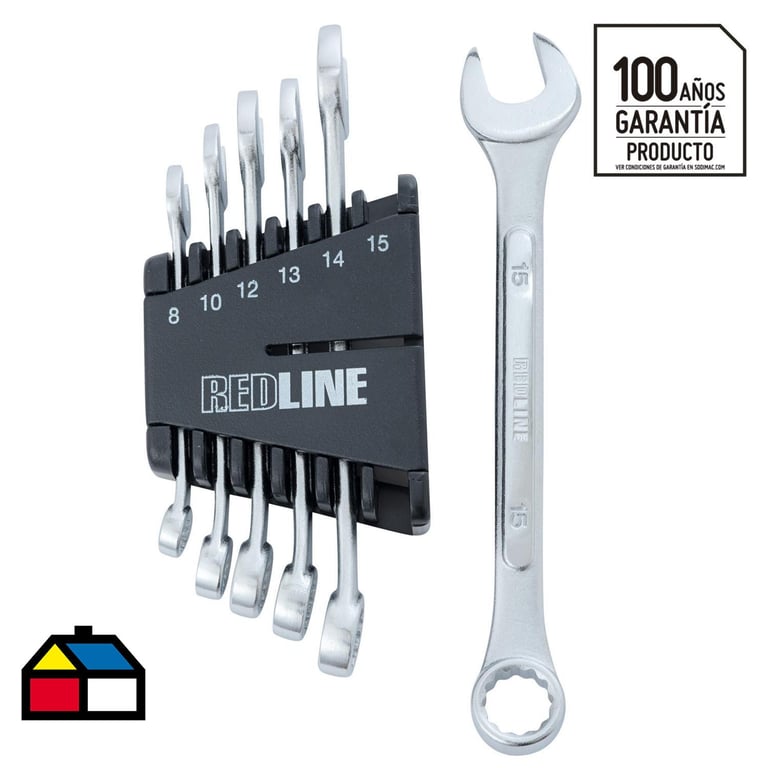 Set de llaves punta corona 6 unidades | Sodimac - Falabella