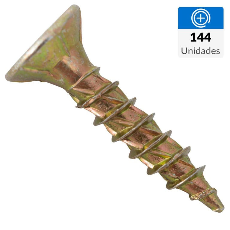 Tornillo Turbo screw Madera Cabeza Phillips Madera 20 mm 4 mm 144 ...