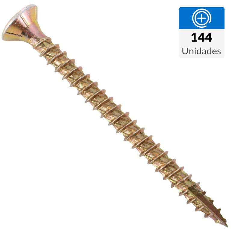 Tornillo Turbo screw Madera Cabeza Phillips Madera 60 mm 5 mm 144 ...
