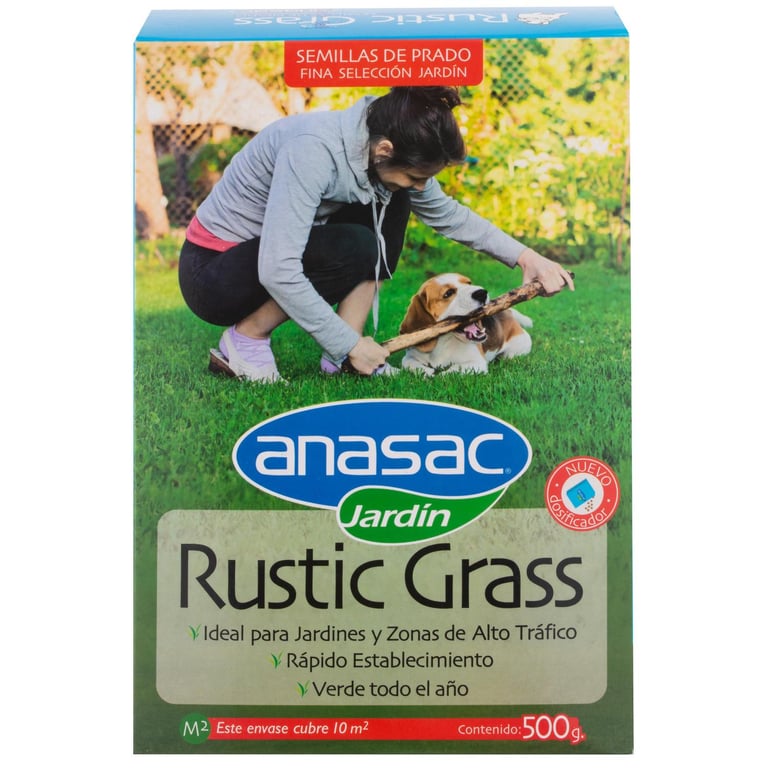 Semilla de Pasto Rustic Grass 500 gr Caja | Sodimac - Falabella