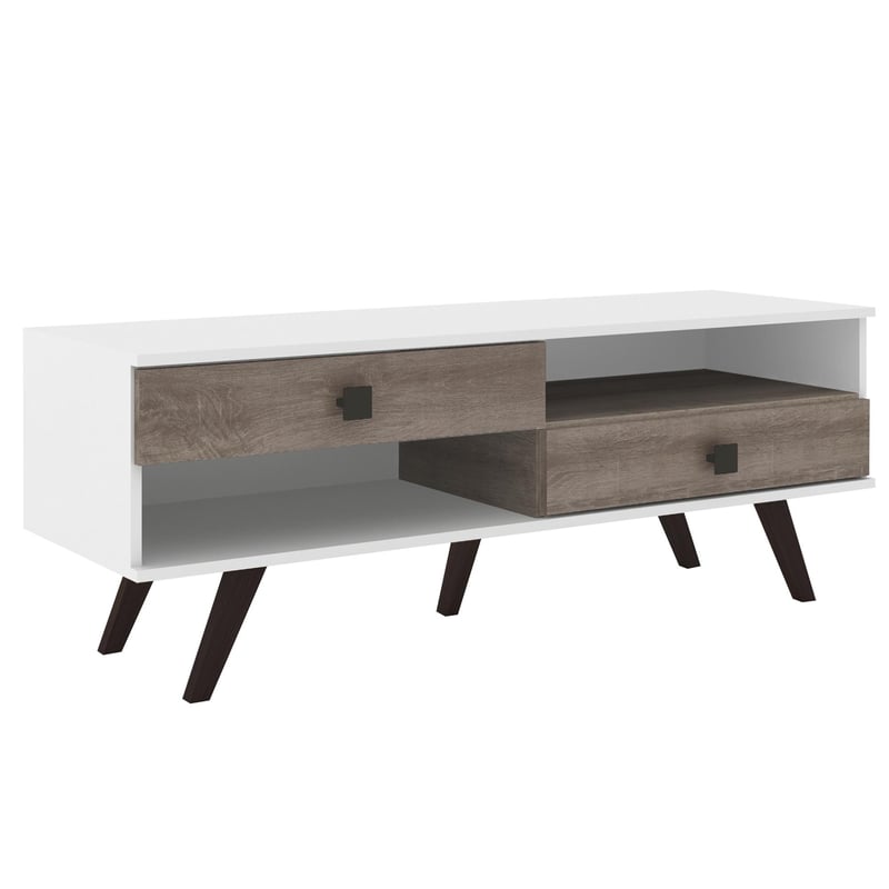 Rack de TV 55 " 126x40x46 Blanco | Sodimac - Falabella