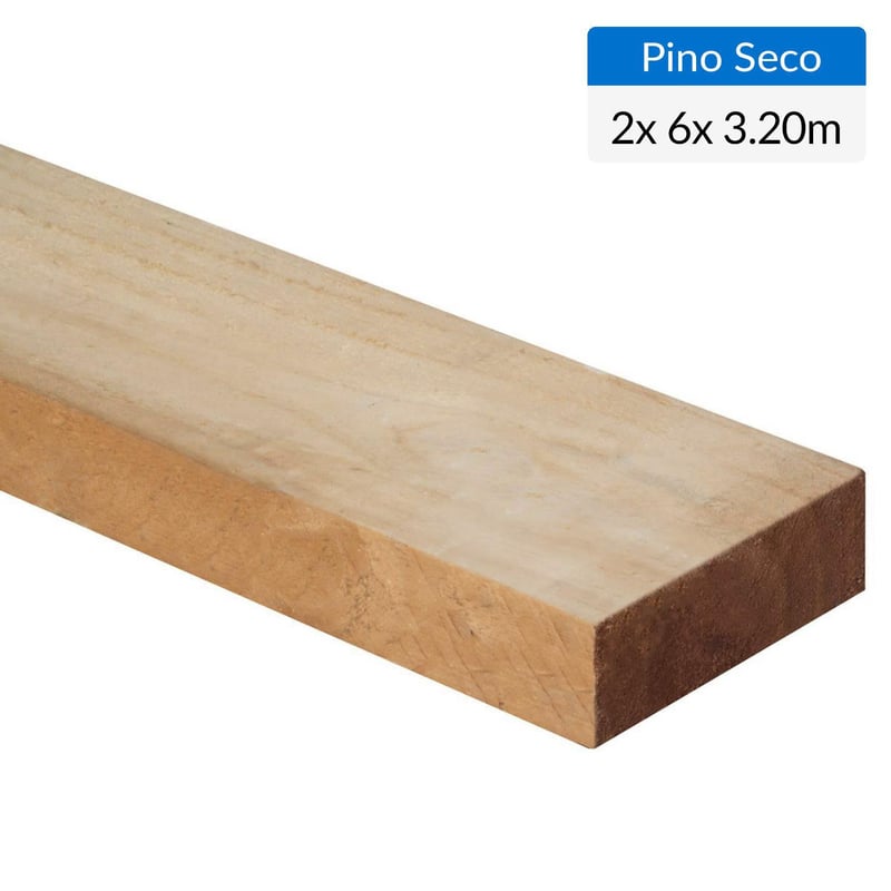 Pino Dimensionado Seco 2x6 3,2 m | Sodimac - Falabella