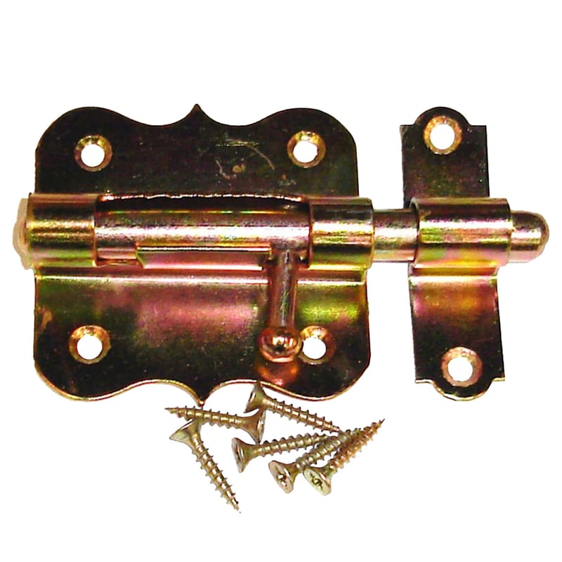 Picaporte para puertas 106 3" dorado | Sodimac - Falabella