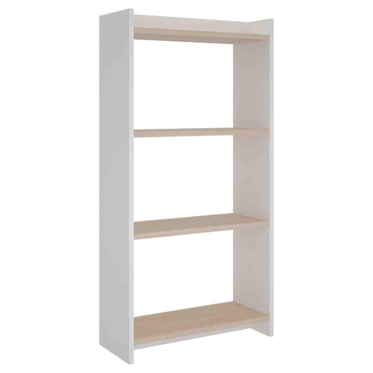 Estante MDP 3 Nivel(es) 51x100x20 cm Blanco/Madera | Sodimac - Falabella