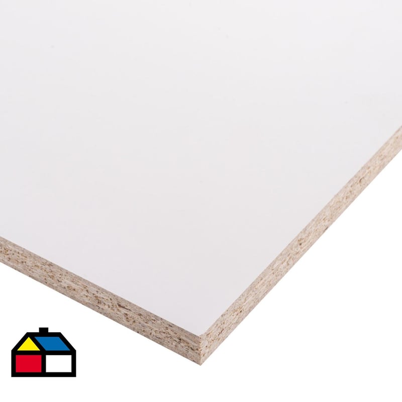 Melamina Dimensionado Blanco 18 mm 183x250 cm | Sodimac - Falabella