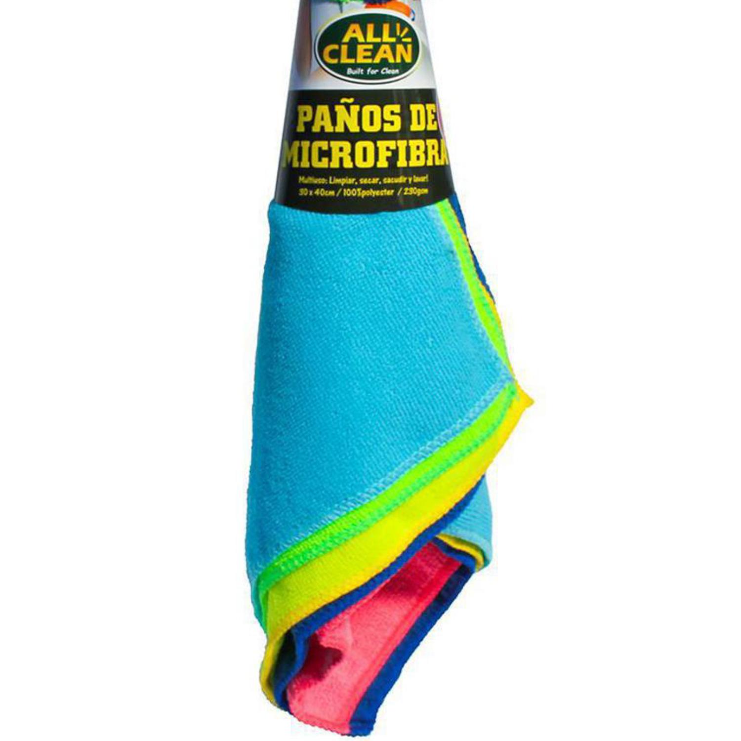 Paños de microfibra 5 unidades | Sodimac Chile